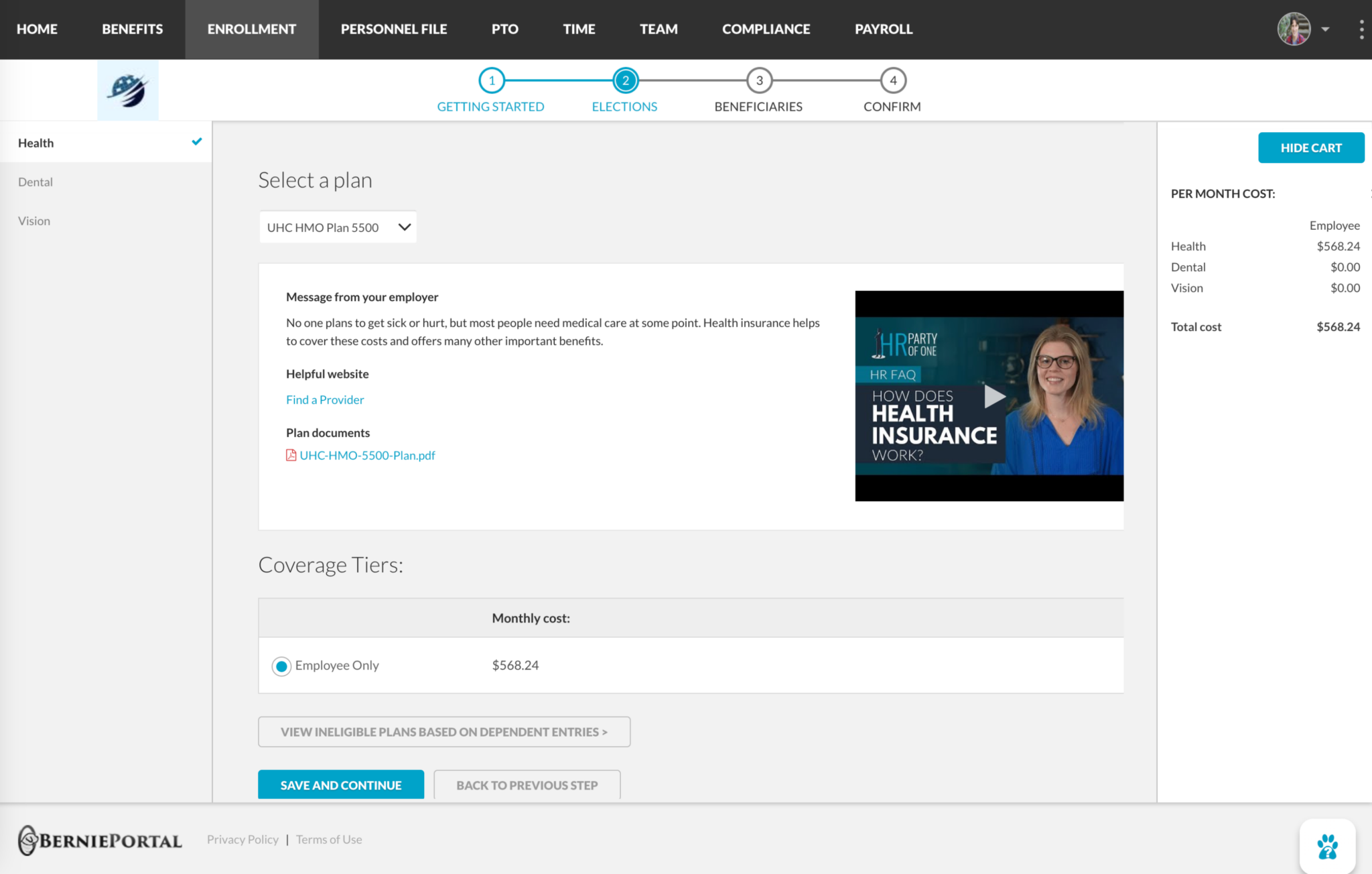 HR Tools for the Complete Employee Lifecycle | BerniePortal